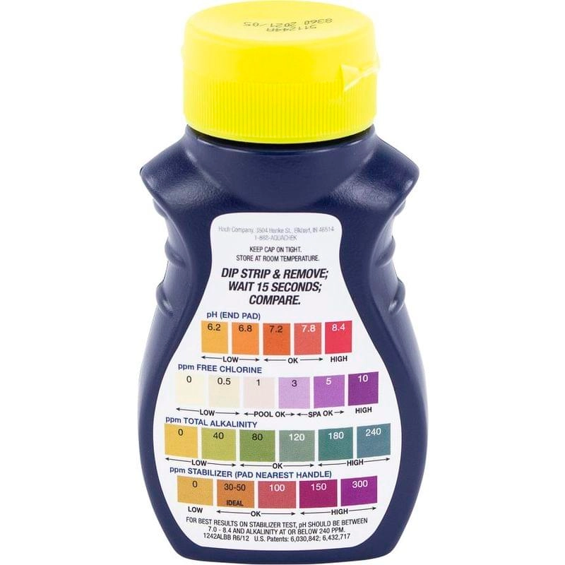 Aquachek Teststrips watertesters. Koop de Aquachek testset hier.