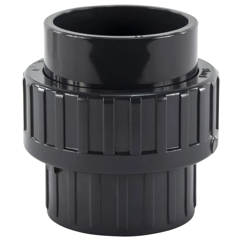 PVC 3-delige hoge druk koppeling 63mm lijmverbinding x buitendraad