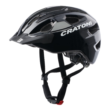 Cratoni C-Swift fietshelm - Zwart - 53-59 cm