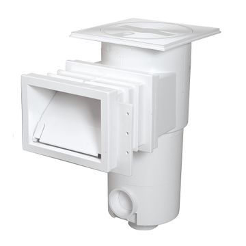 Aquareva Pool Skimmer mit breiter Düse Grau