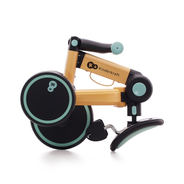 Kinderkraft 4Trike dreirädriges Balance-Bike - Gelb