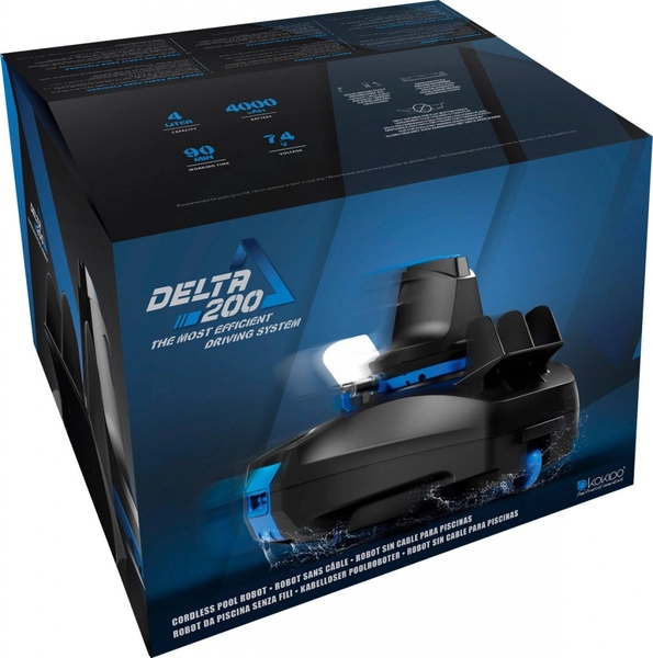 Kokido Delta 200 zwembadrobot met accu