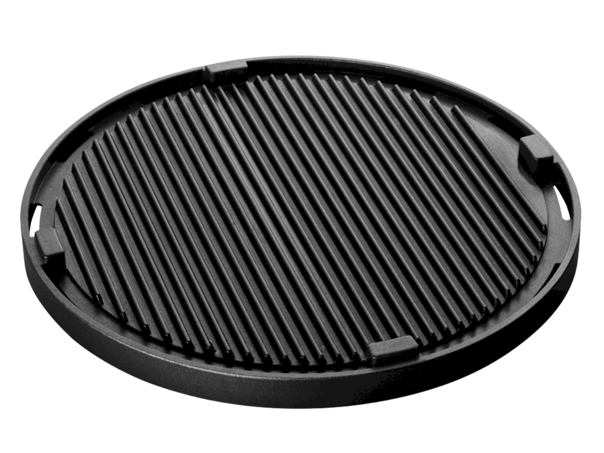 BBQ2GO Twee-in-een dubbelzijdige aluminium grillplaat